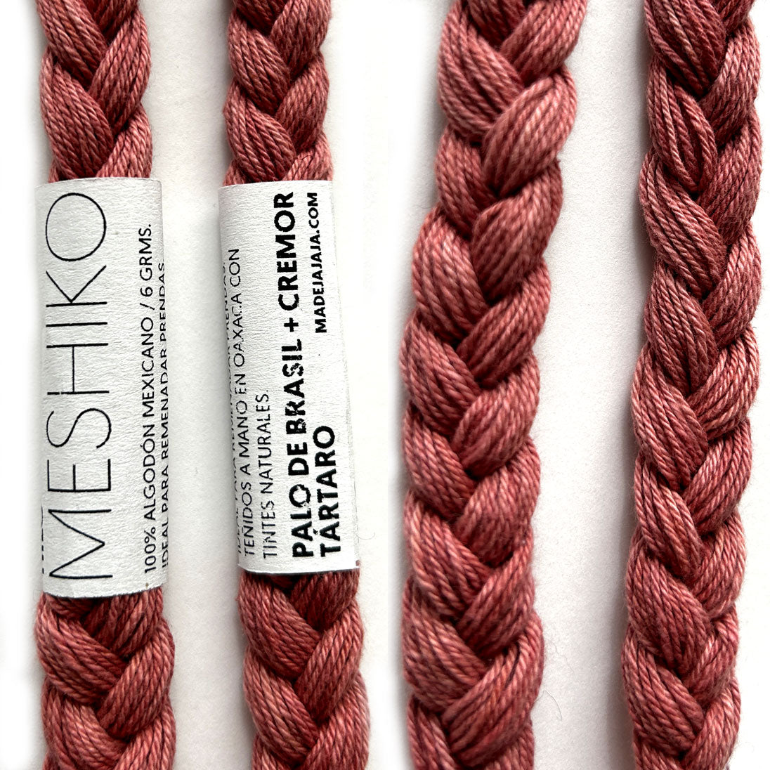 Hilo Meshiko Palo de Brasil + Cremor Tártaro – Madeja Jaja